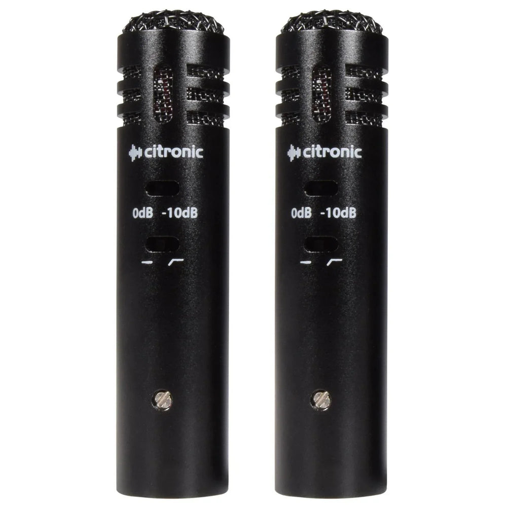 Citronic ECM20 Condenser Mics Stereo - Pair