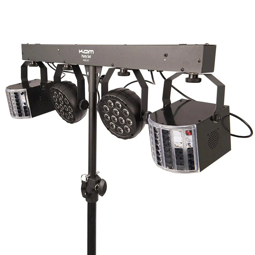 Kam Party Set Derby FX LED Party Bar All-In-One DJ Disco Stage Band ...